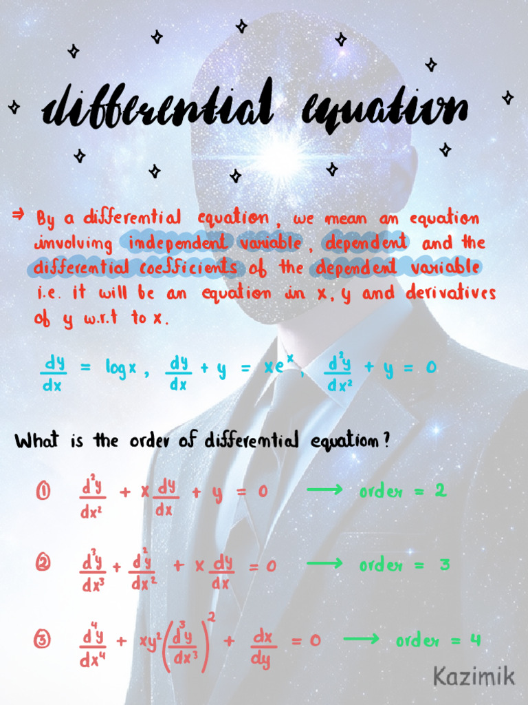 Understanding Differential Equations | PDF | Equations | Polynomial