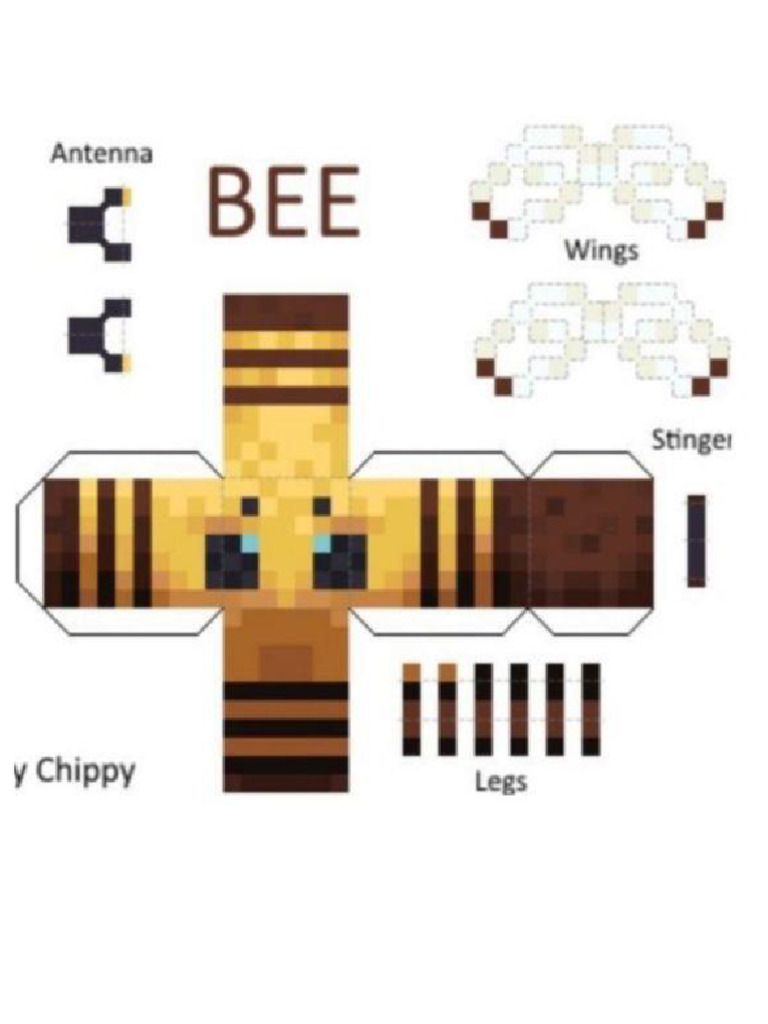 abeja minecraft | PDF