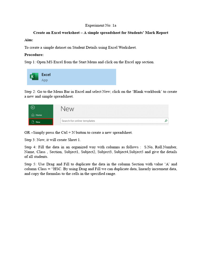DAE_Record 1a_1b_2_3a_Updated (1).docx (1) | PDF | Microsoft Excel ...