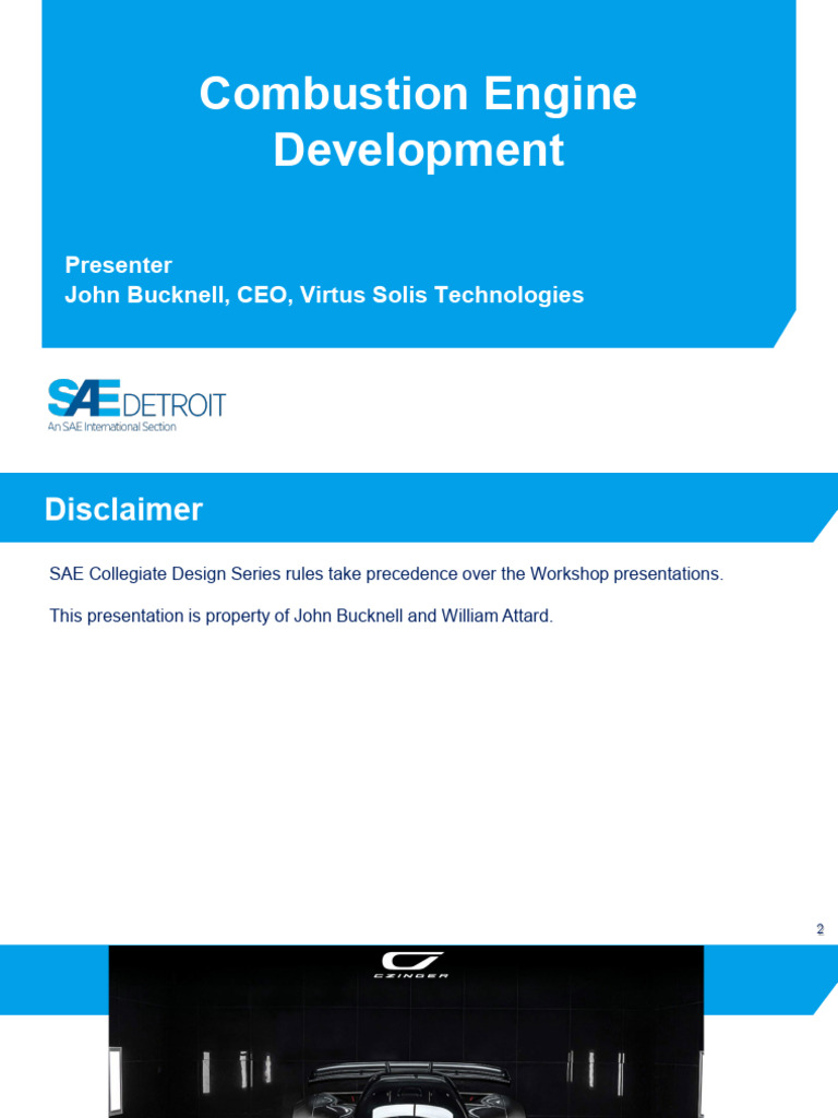 FSAE Engine Design and Calibration Insights | PDF | Engines | Combustion