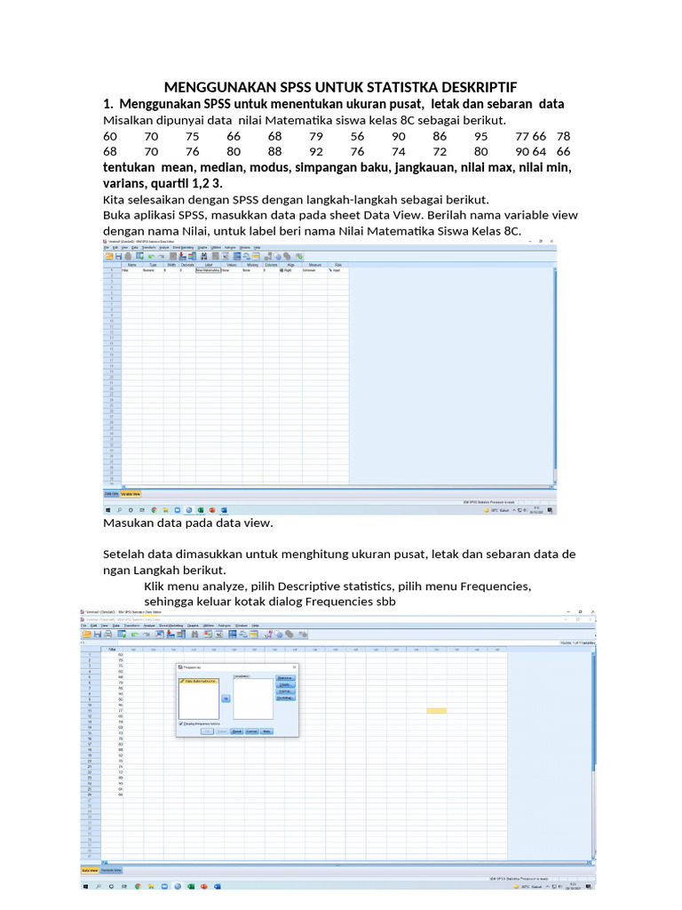 Tentir Uas Statistik | PDF