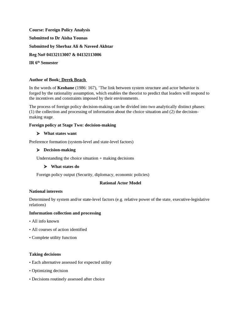 FPA_ASSIGNMENT | PDF | Decision Making | Rationality