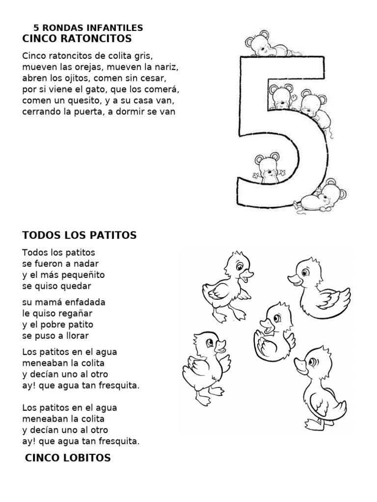 5 Rondas Infantiles | PDF