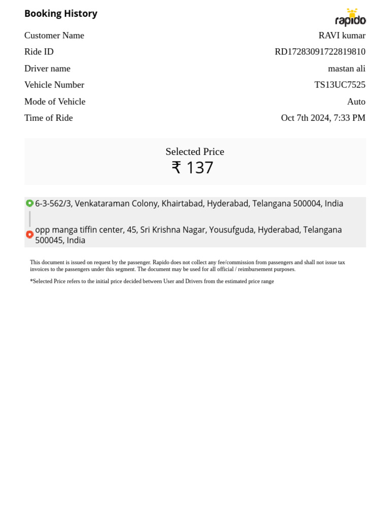 Auto Receipt RD17283091722819810 | PDF