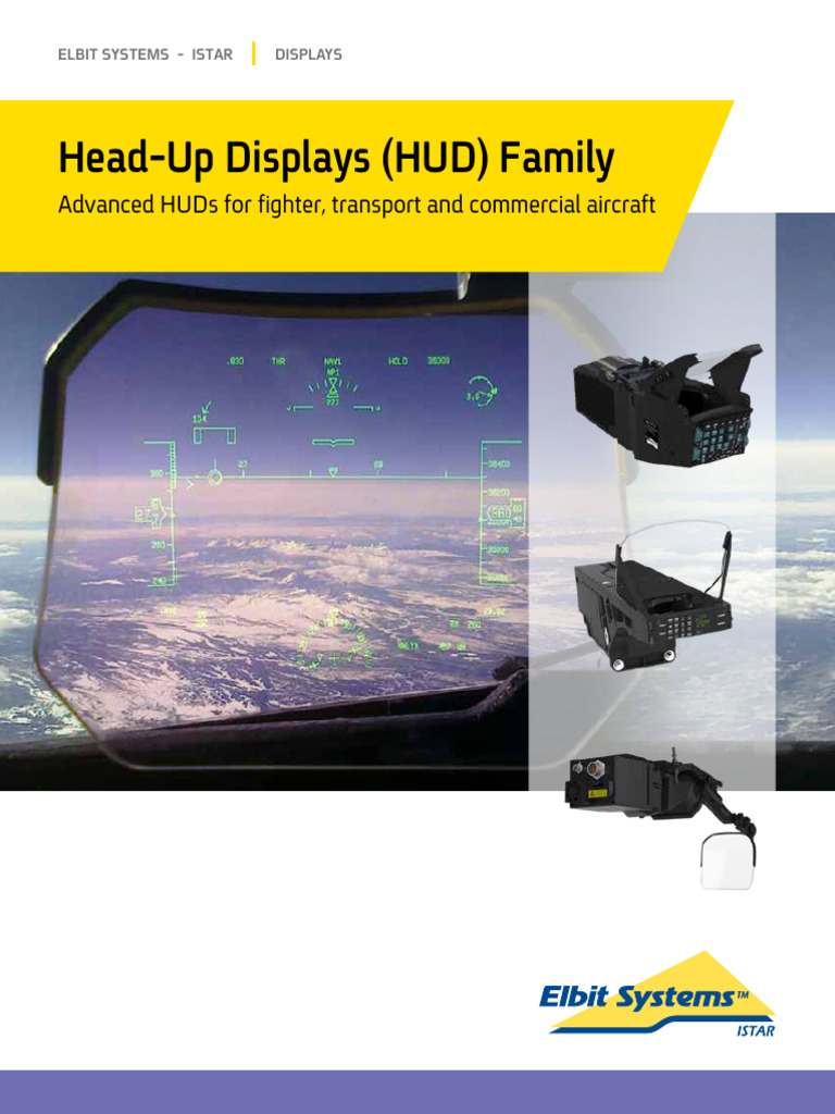 Head Up Displays Family | PDF | Aviation | Aircraft