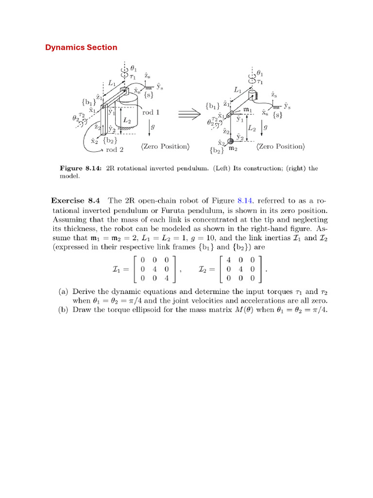 Dynamics Section | PDF