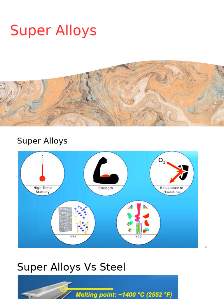 Lec 02 Super alloy | PDF | Chemistry | Mechanical Engineering