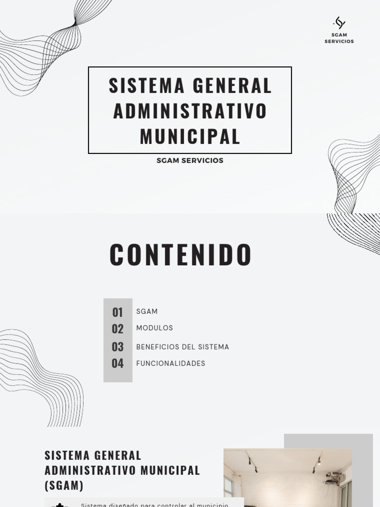 Sistema de Gestión Municipal SGAM | PDF | Internet | Tecnologías de la ...