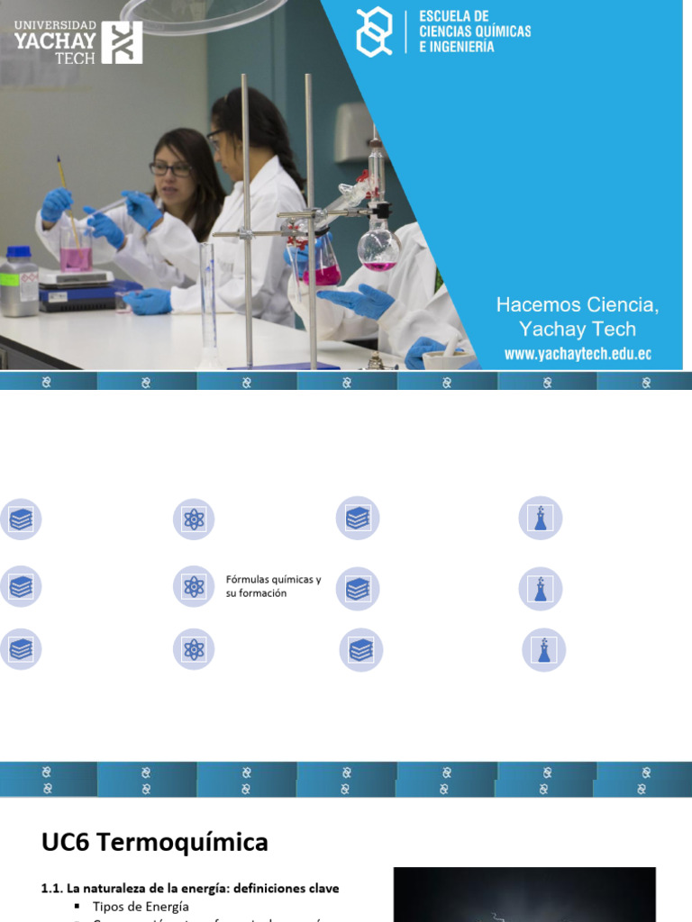 UC6. Termoquímica | PDF | Calor | Termodinámica