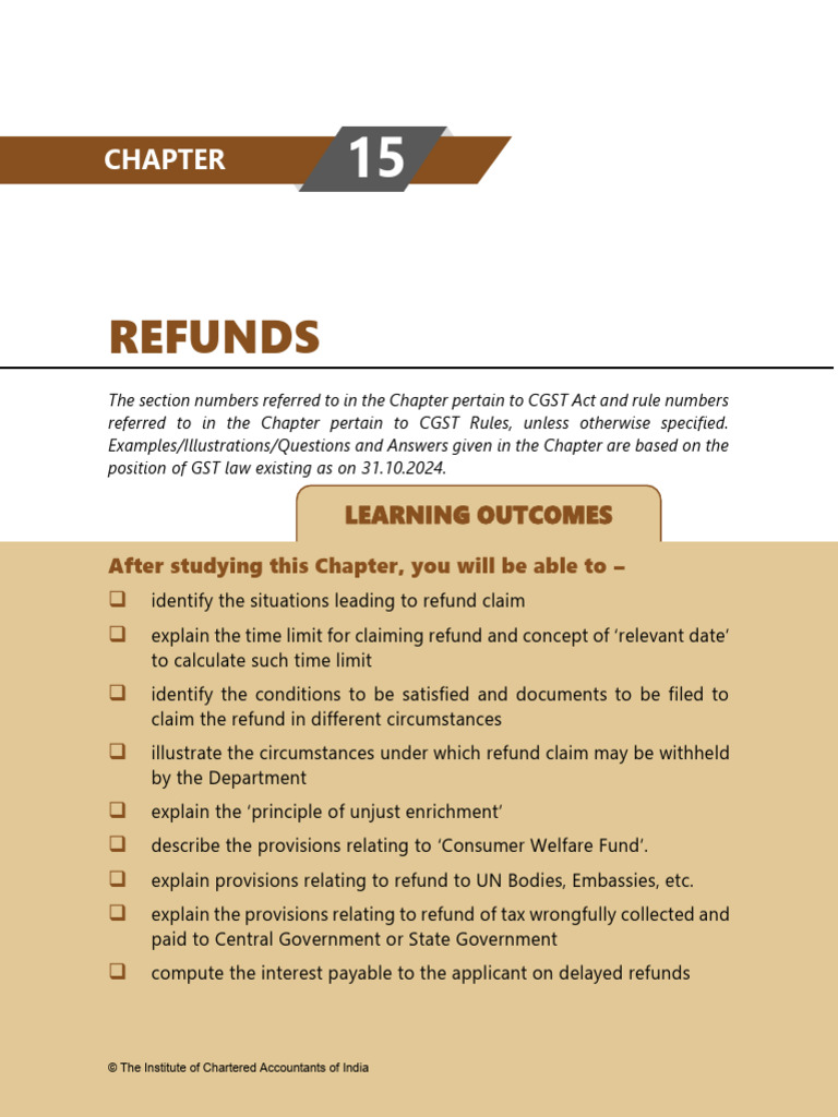 15) Refunds | PDF | Tax Refund | Taxes