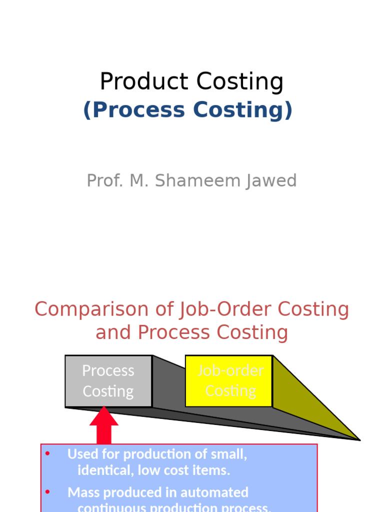 MANACC - Process Costing Sessions - Sec B | PDF | Cost Of Goods Sold ...
