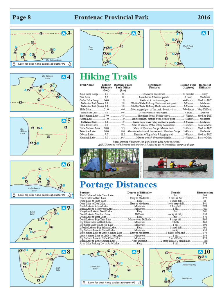 Park Map Frontenac | PDF | Environmental Engineering | Water