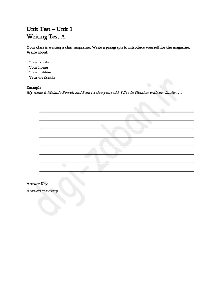 Class Magazine Writing Assignments | PDF