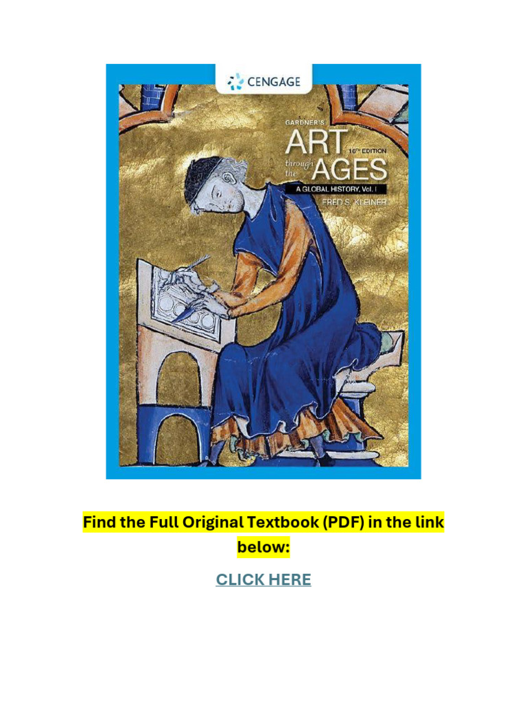 Gardner's Art Through The Ages A Global History, Volume I 16th Edition ...
