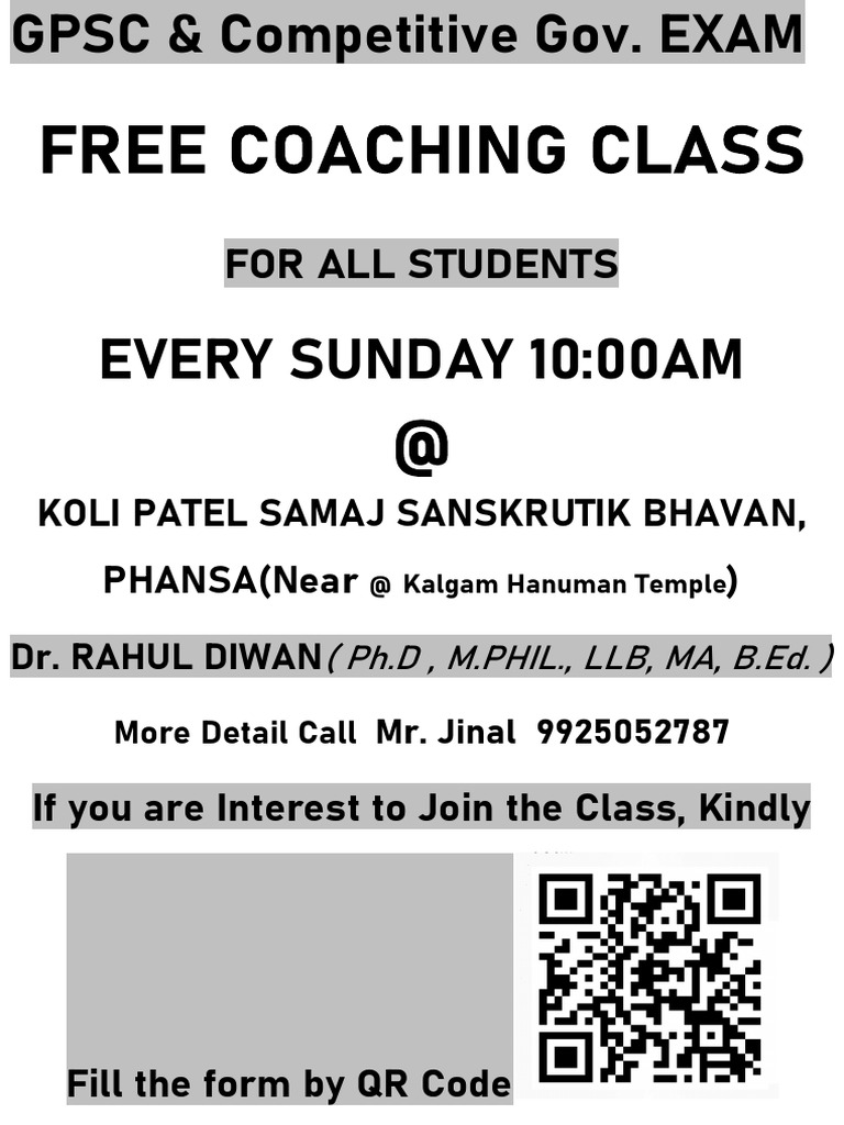 GPSC COACHING CLASS | PDF