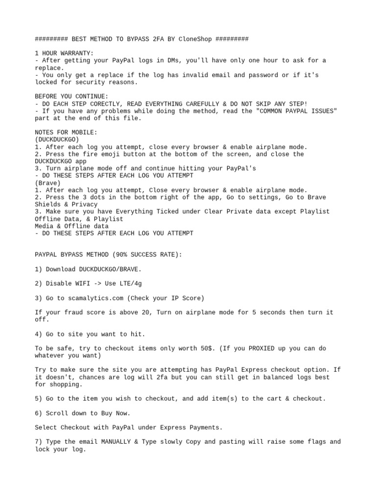 Clone Shop Pdf Pay Pal Online Shopping