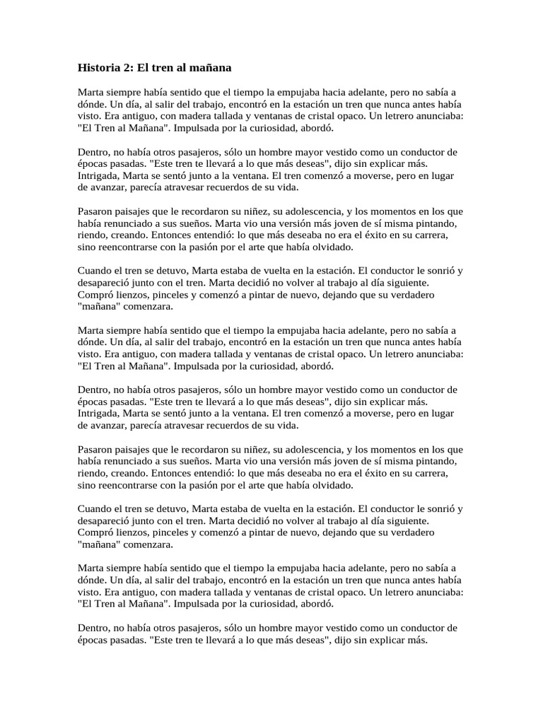 Historia 2 | PDF | Tren