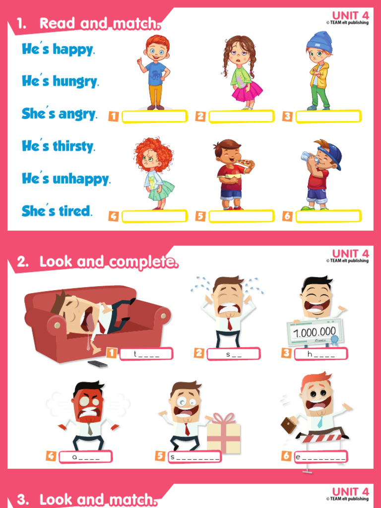 3 Worksheets Unit4 | PDF