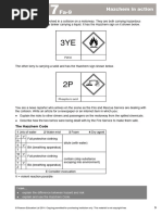Hazchem Code PDF | PDF | Dangerous Goods | Hazards