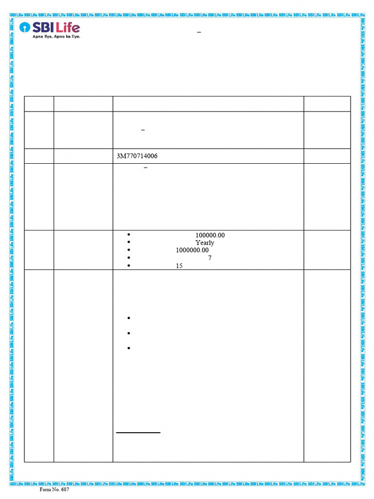 3M770714006 (1) | PDF | Insurance | Life Insurance