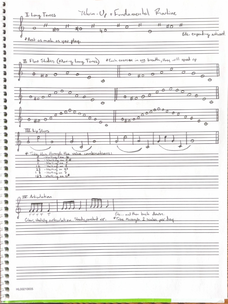 Warm Up Routine | PDF
