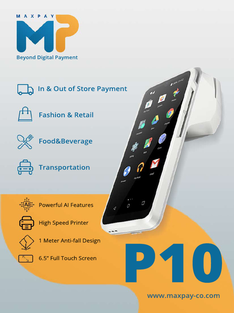 Maxpay P10 Brochure 20240209 - 2 2 | PDF