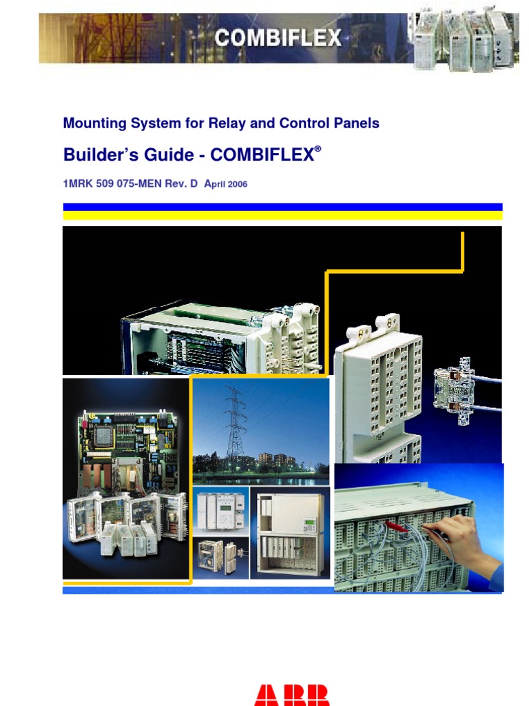 1mrk509075-Men D en Builder S Guide - Combiflex | PDF | Relay ...
