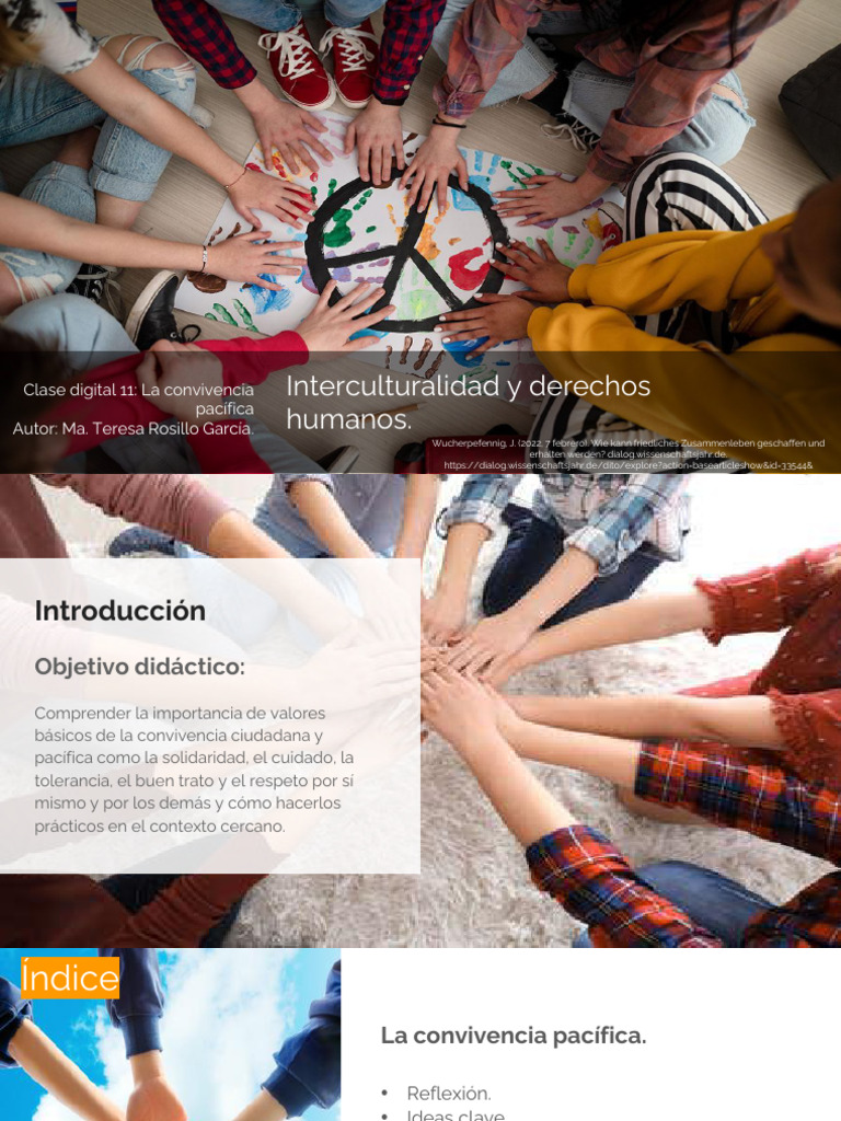 La Convivencia Pacífica Pdf Violencia Altruismo