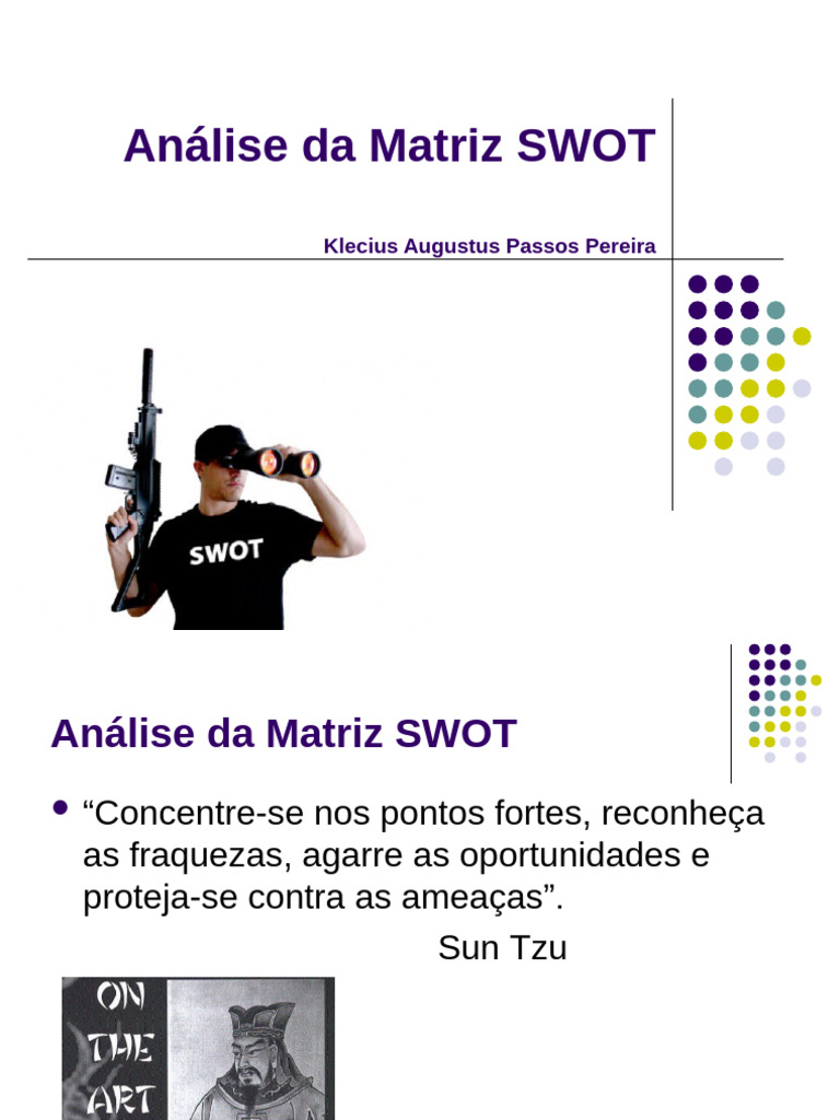 Análise Da Matriz SWOT | PDF | Análise SWOT | Business