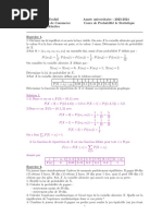 Probabilite Resume | PDF | Probabilité | Théorie des probabilités