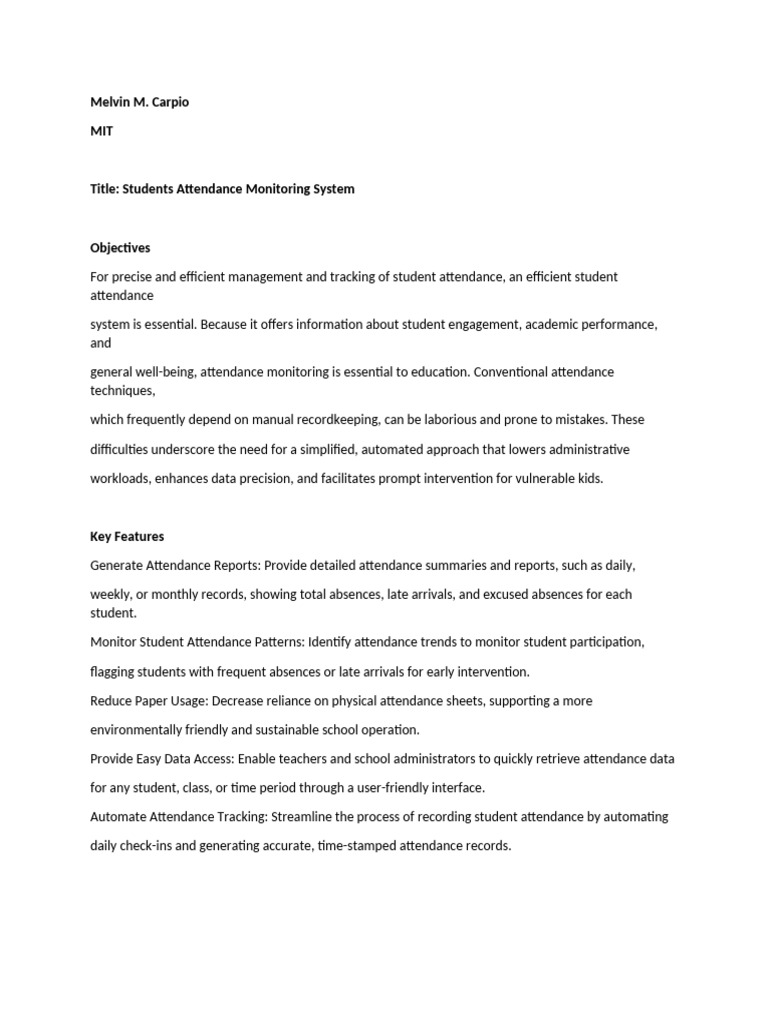 Attendance | PDF | Databases | Information Retrieval