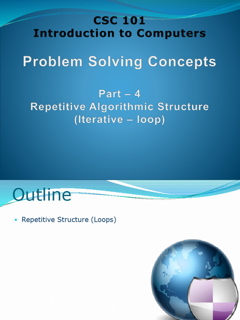 Topic 8 - Problem Solving Concepts - Part 4 ... Topic 8 - Problem Solving Concepts - Part 4 ...