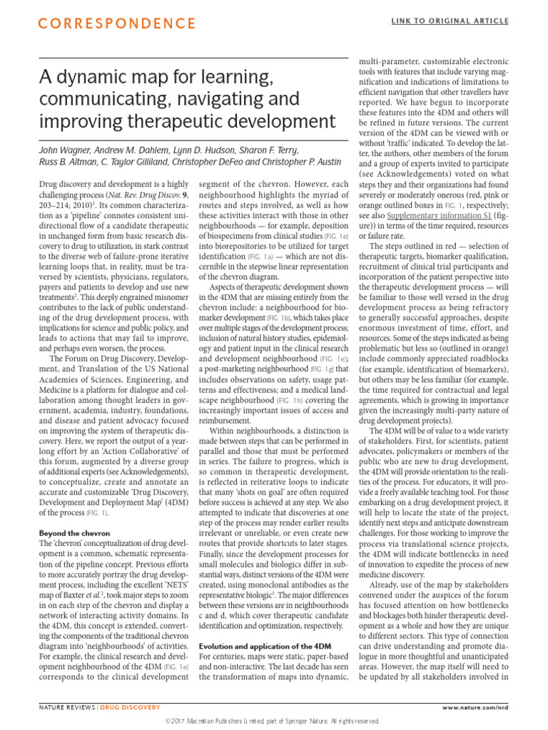 A dynamic map for learning, communicating, navigating and improving ...