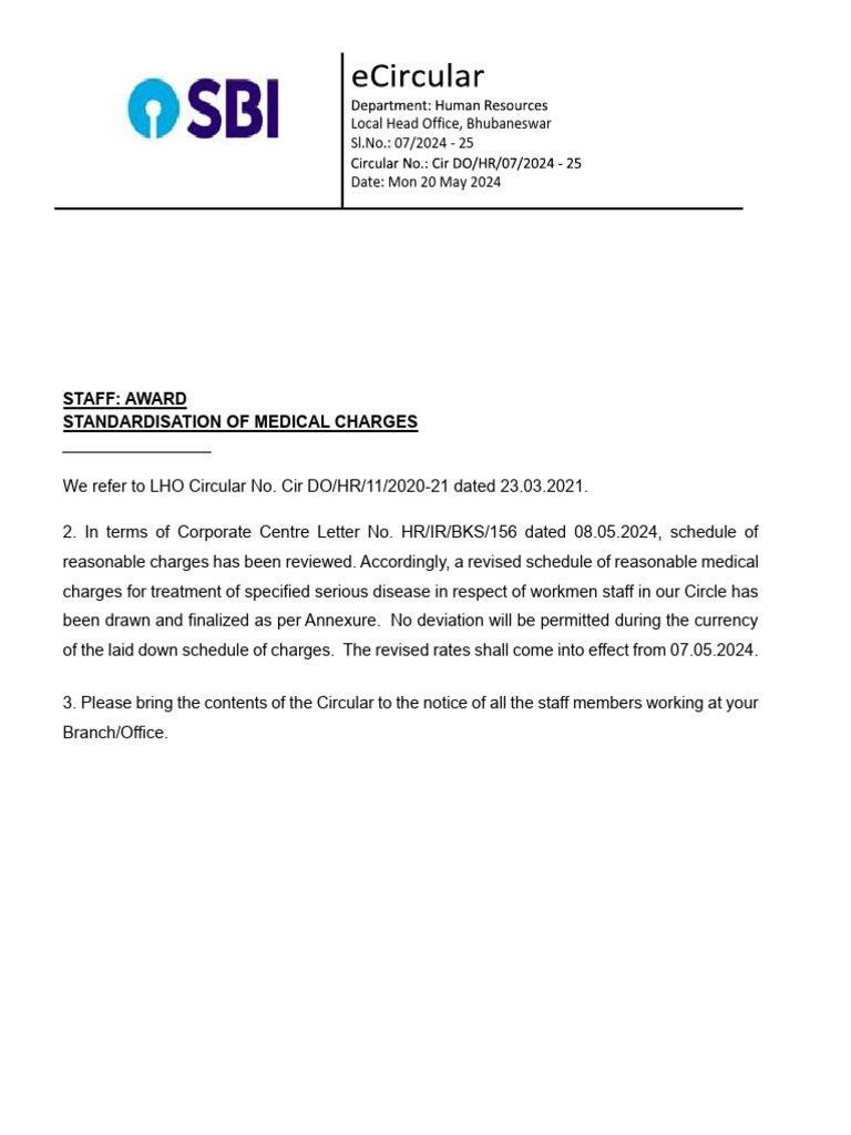 Standardisation of Medical-Charges - Award Staff - 240524 - 192641 ...
