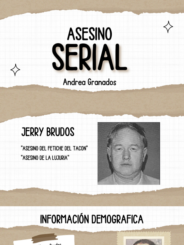 Asesino SERIAL Jerry Brudos | PDF