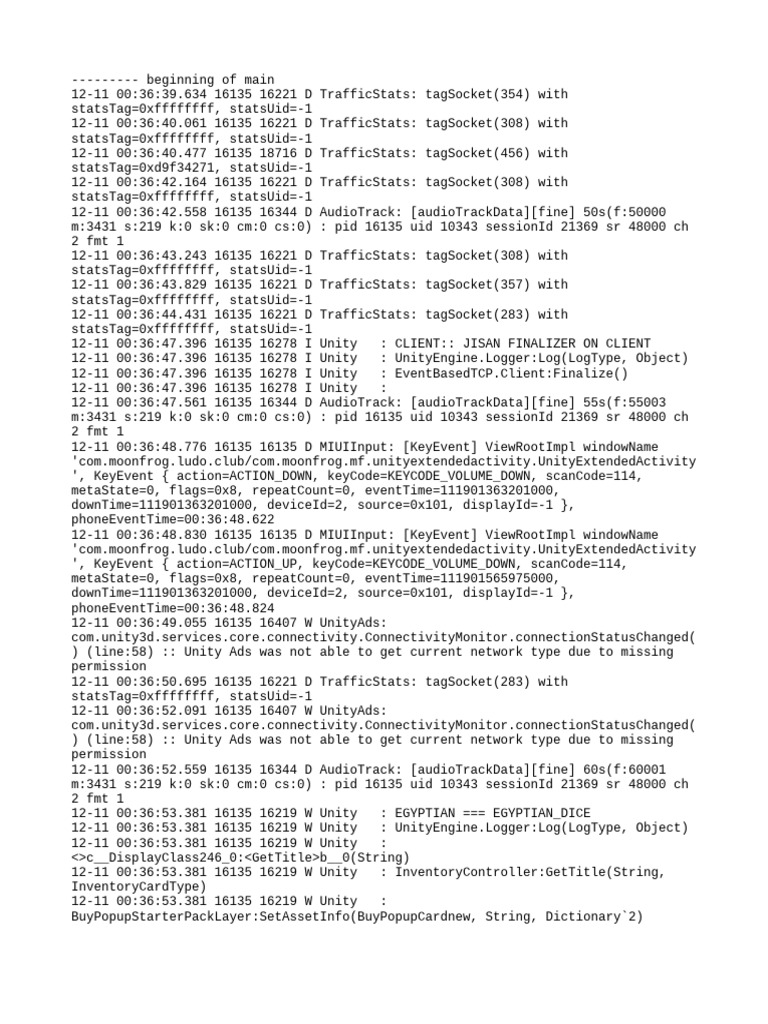 Mod Menu Log - Com - Moonfrog.ludo - Club | PDF | Logging | Java (Programming Language)