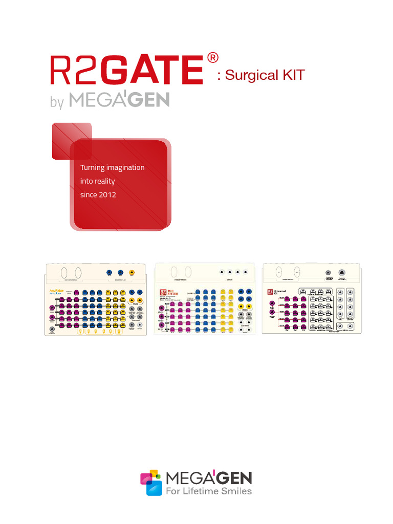 R2GATE Surgical KIT Engweb | PDF | Drill | Screw