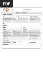 Ficha Cadastral - Modelo Word | PDF