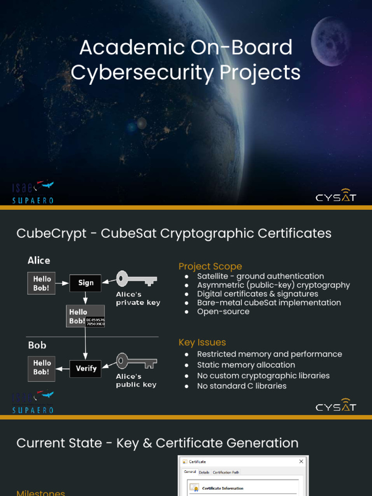 Cybersecurity Projects | PDF