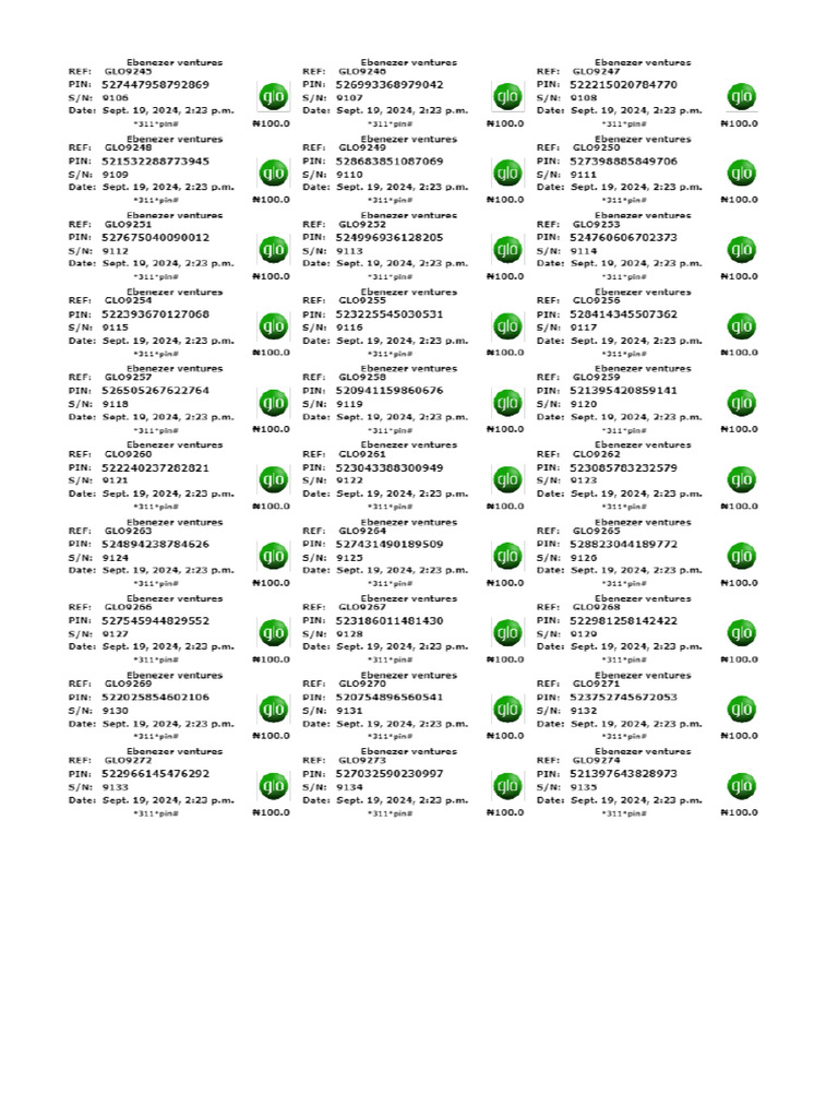 Recharge Pin | PDF