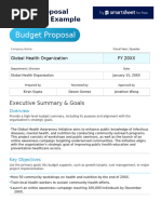 Financial Bid Template | PDF