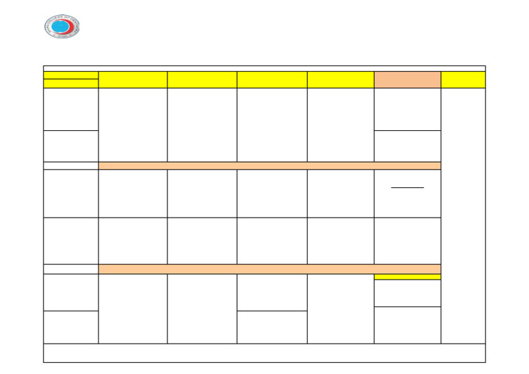 CVR-week 2 Time Table BDS 1st Year | PDF | Respiratory System | Medical ...