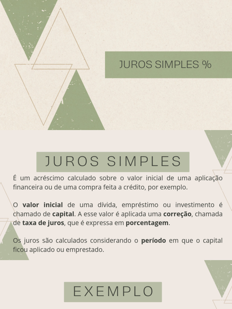 Juros Simples | PDF