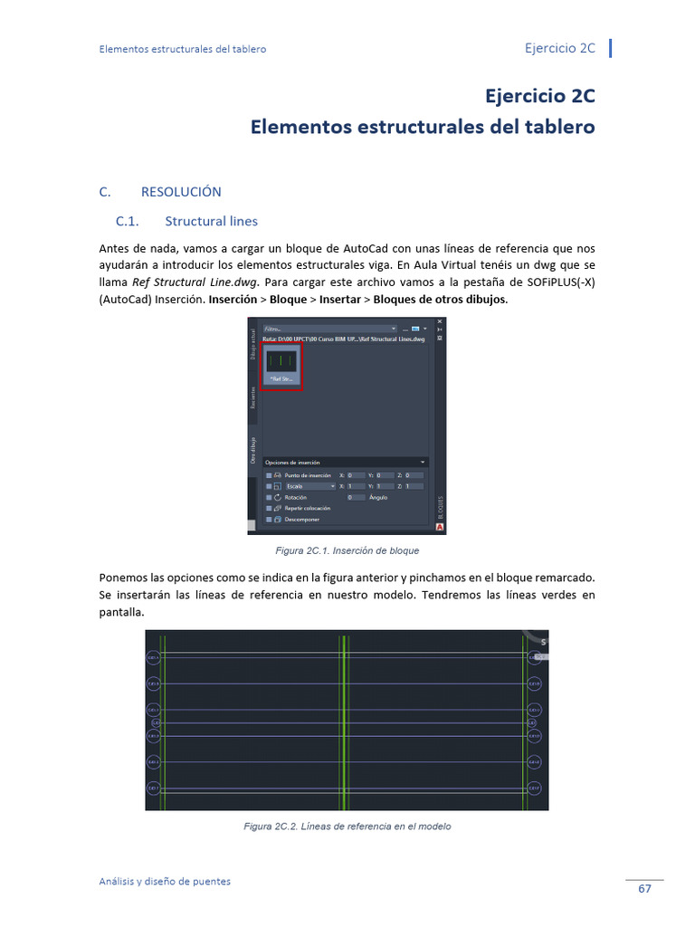 P2 - Ejercicio 2C - Elementos Estructurales Del Tablero | PDF | Ingeniería estructural ...