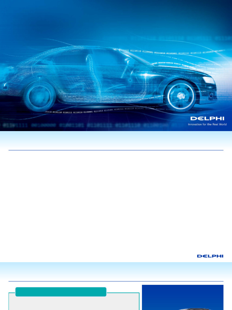 Delphi General | PDF | Electric Vehicle | Plug In Hybrid