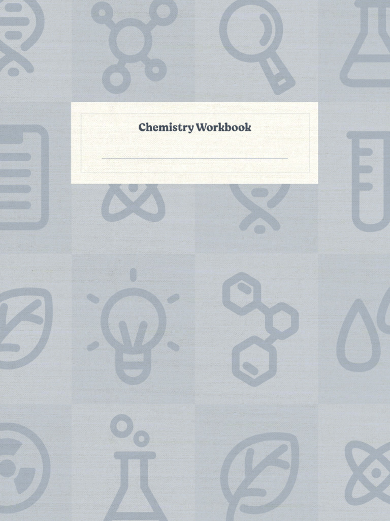 Chemistry Workbook | PDF | Metabolism | Macromolecules