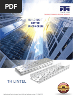 Typical Lintel Details | PDF