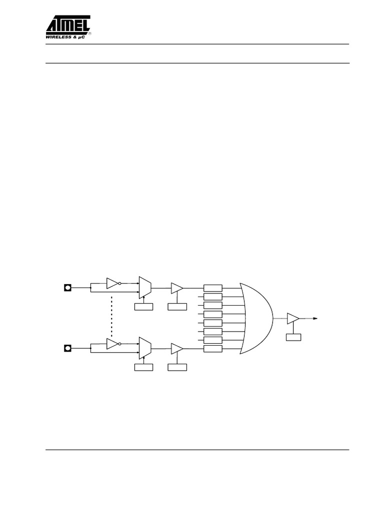 Keypad Decoding Technique Using TSC80251G1 | PDF | Computer Keyboard ...