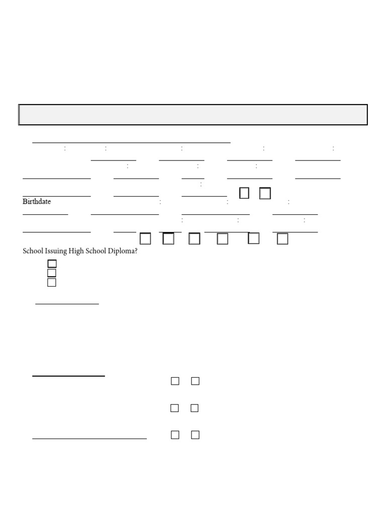 Guardian ad Litem Personal Info Form | PDF | Legal Guardian | Probation