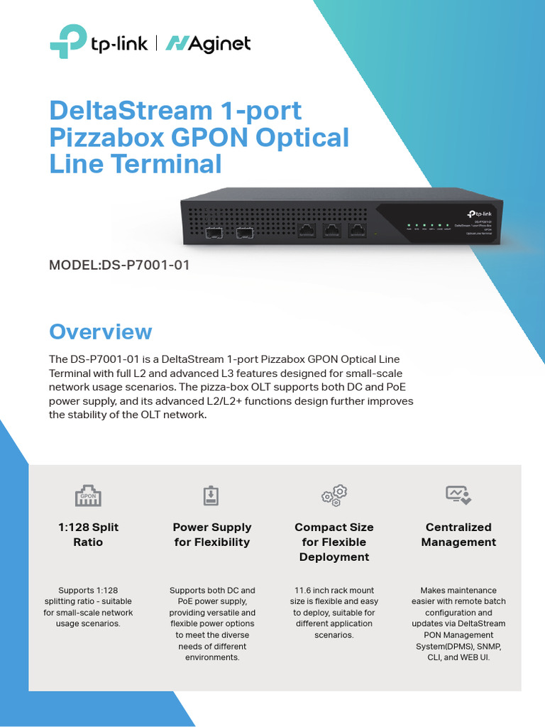 Datasheet-DS-P7001-01 | PDF | Computer Networking | Internet Protocols